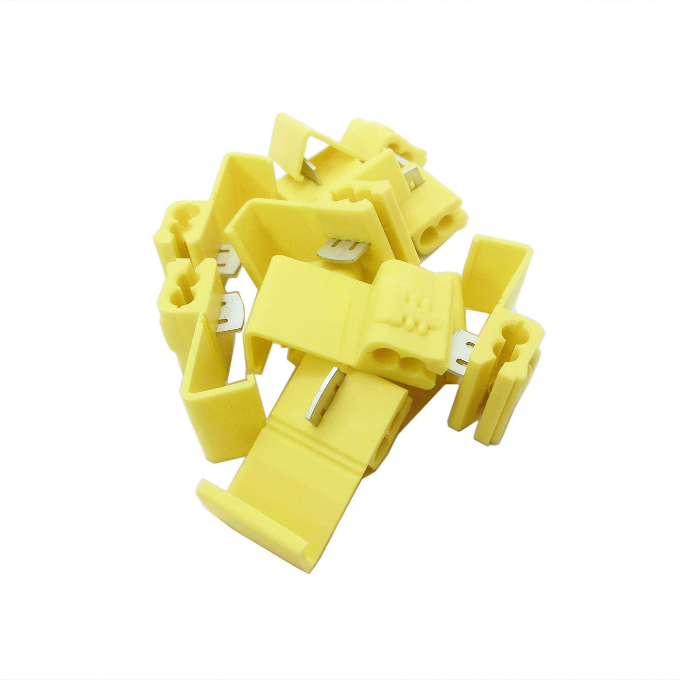 10-12 AWG Yellow Quick Splice Connector Qty. 10 — AndyMark