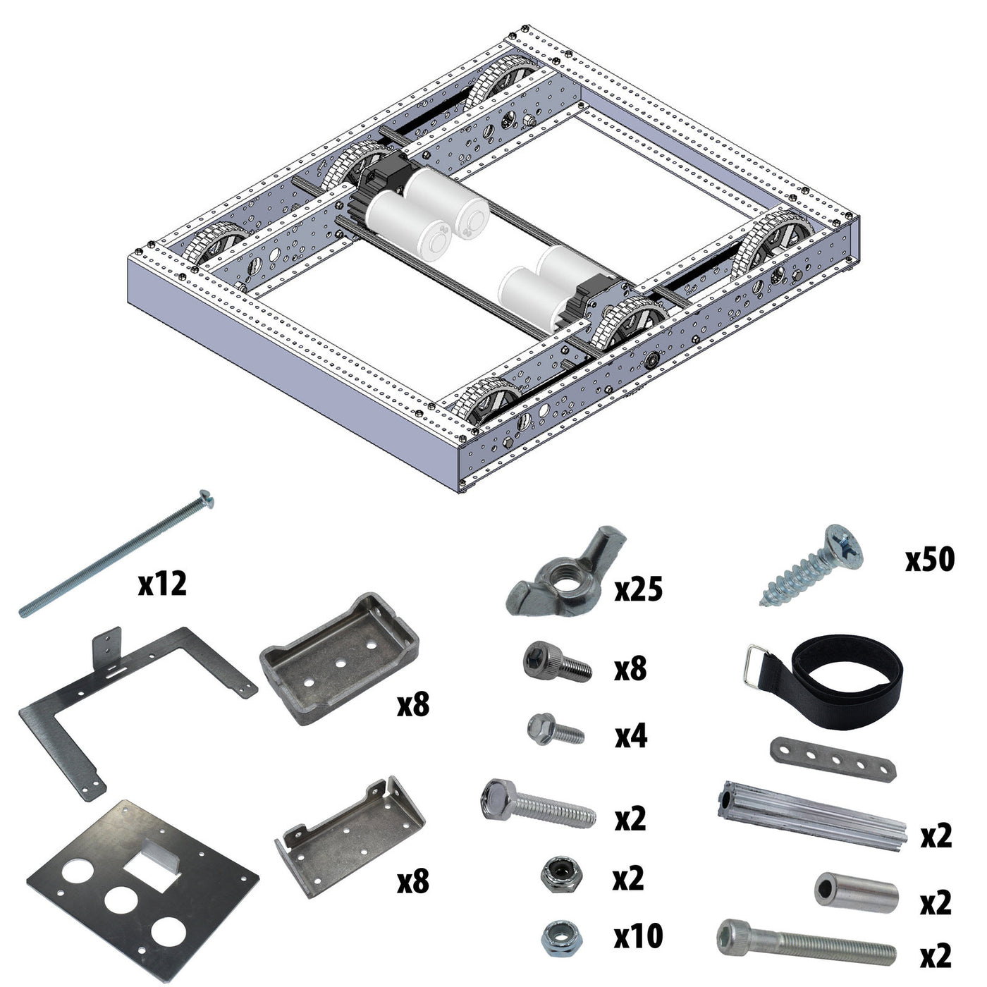 AndyMark Version of FRC Kit of Parts