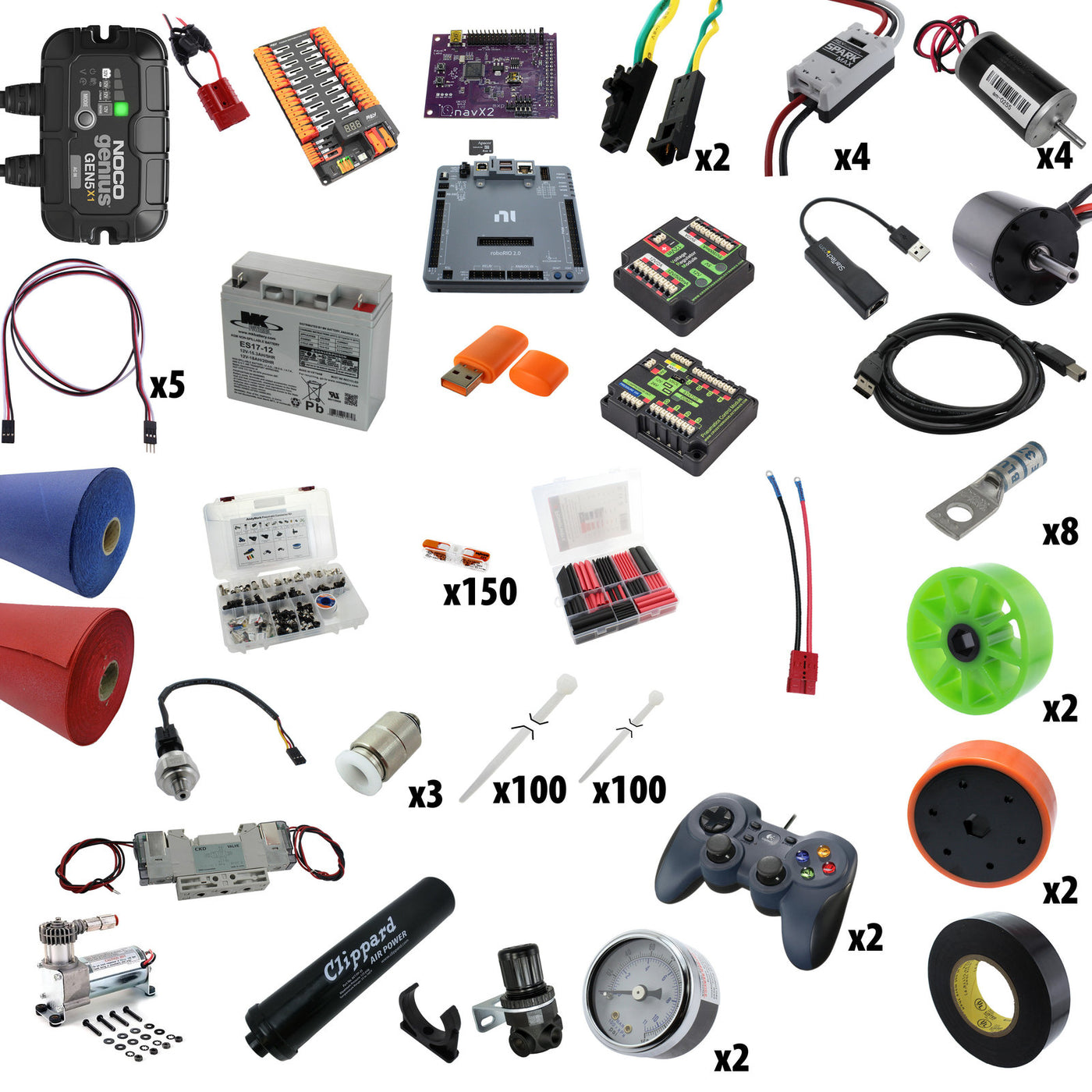 AndyMark Version of FRC Kit of Parts