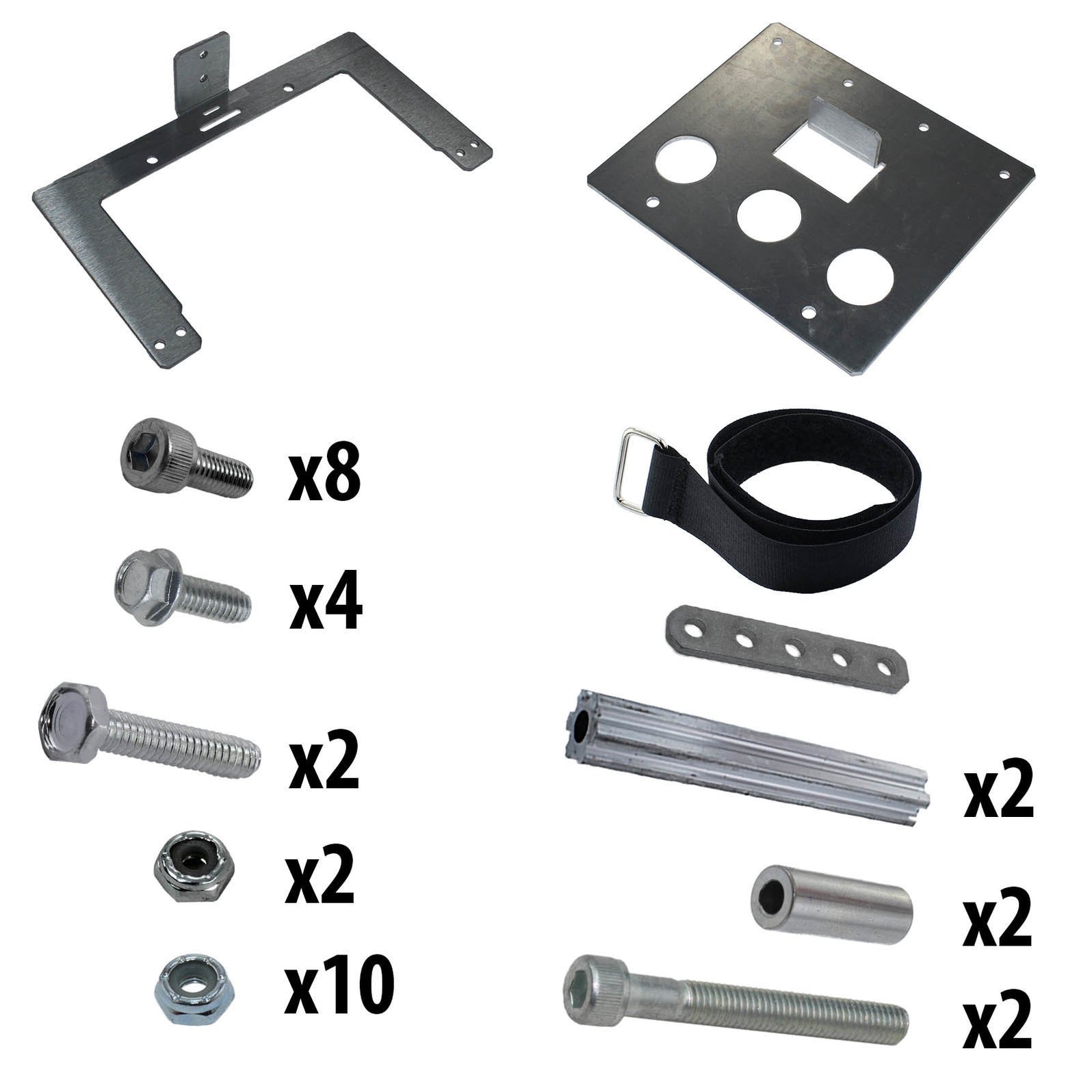 AM14U Family Vertical Battery Tray — AndyMark