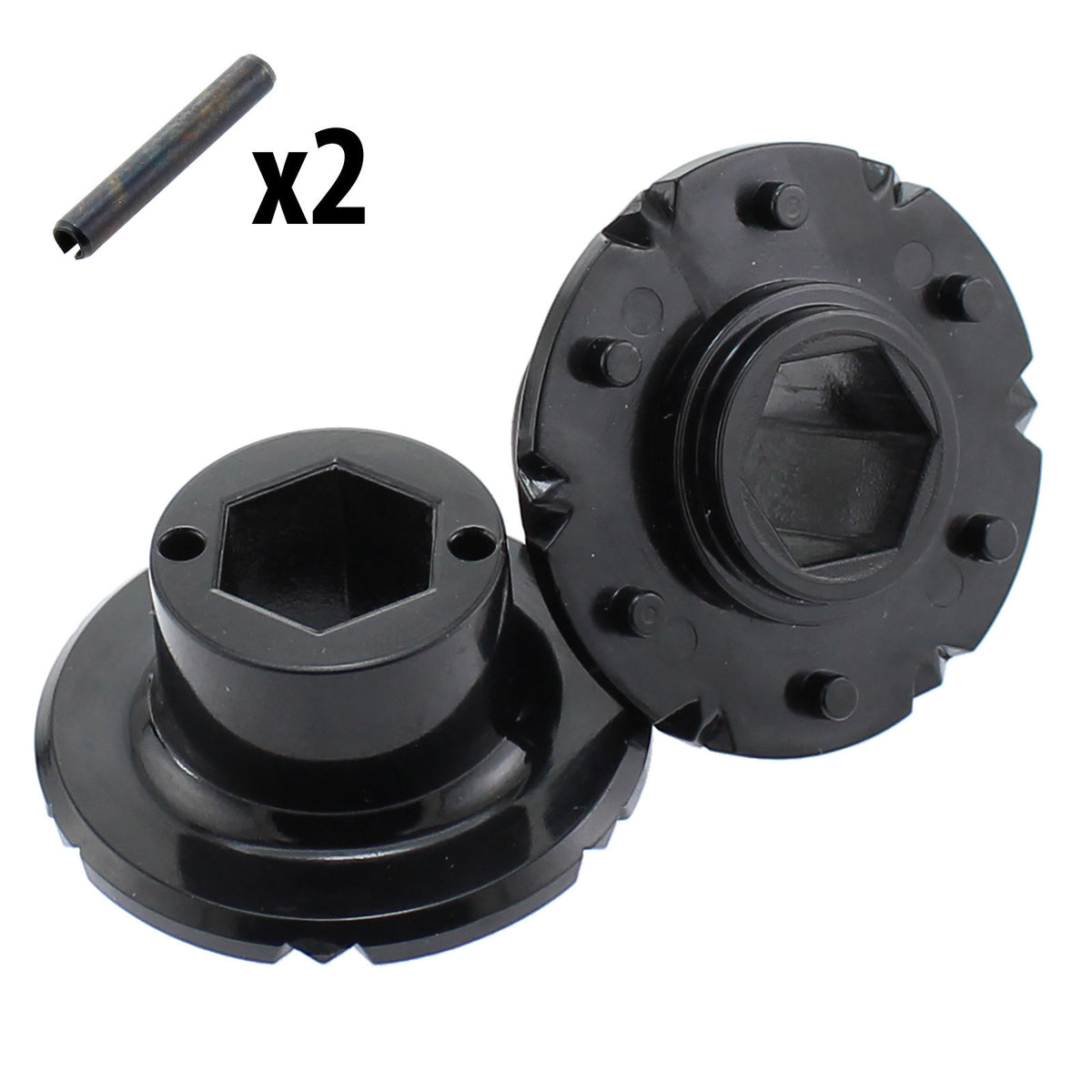 2.25 in. HD Mecanum Wheel Hub Assembly — AndyMark