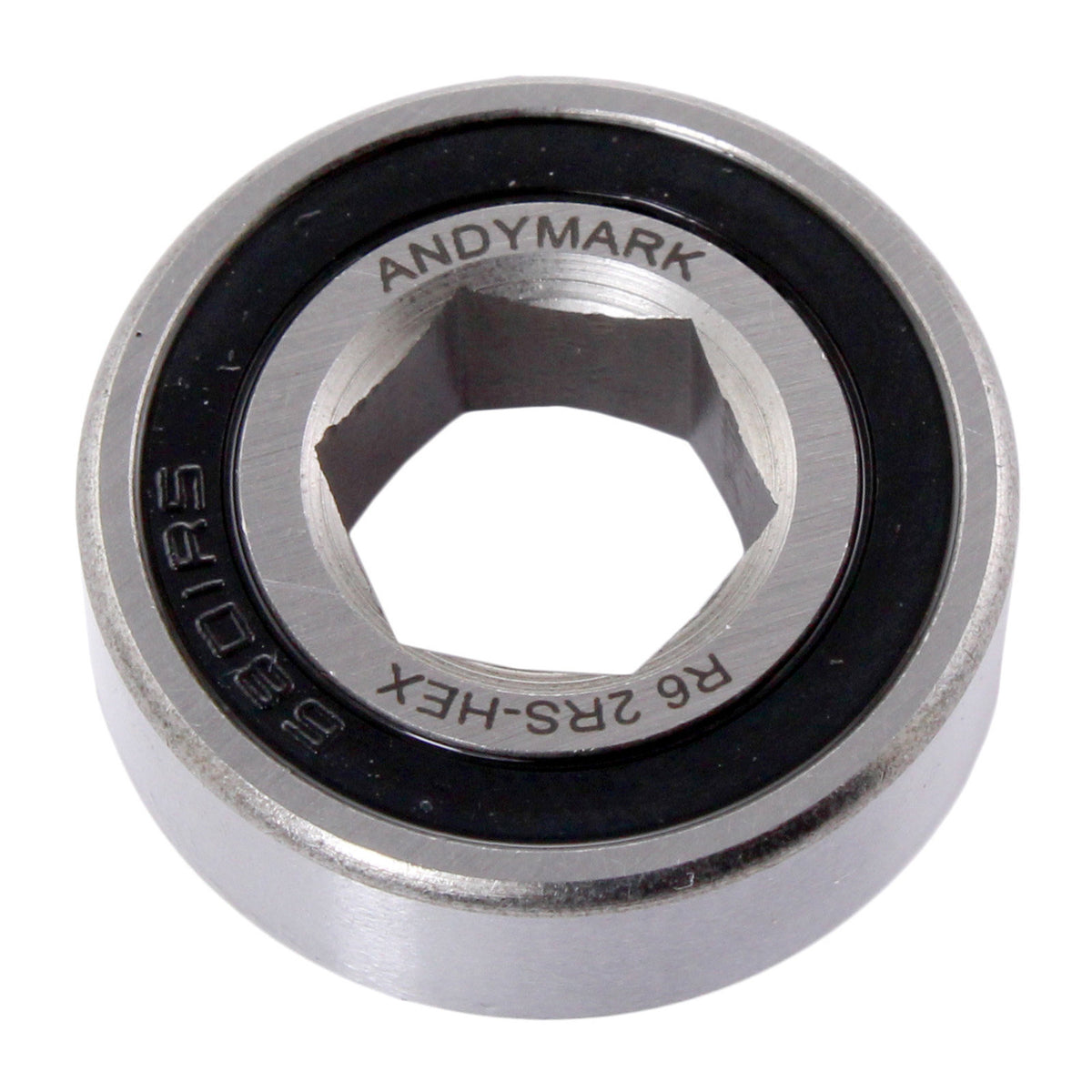 3/8 (0.375) in. Hex ID Sealed Bearing (R62RS-Hex) — AndyMark
