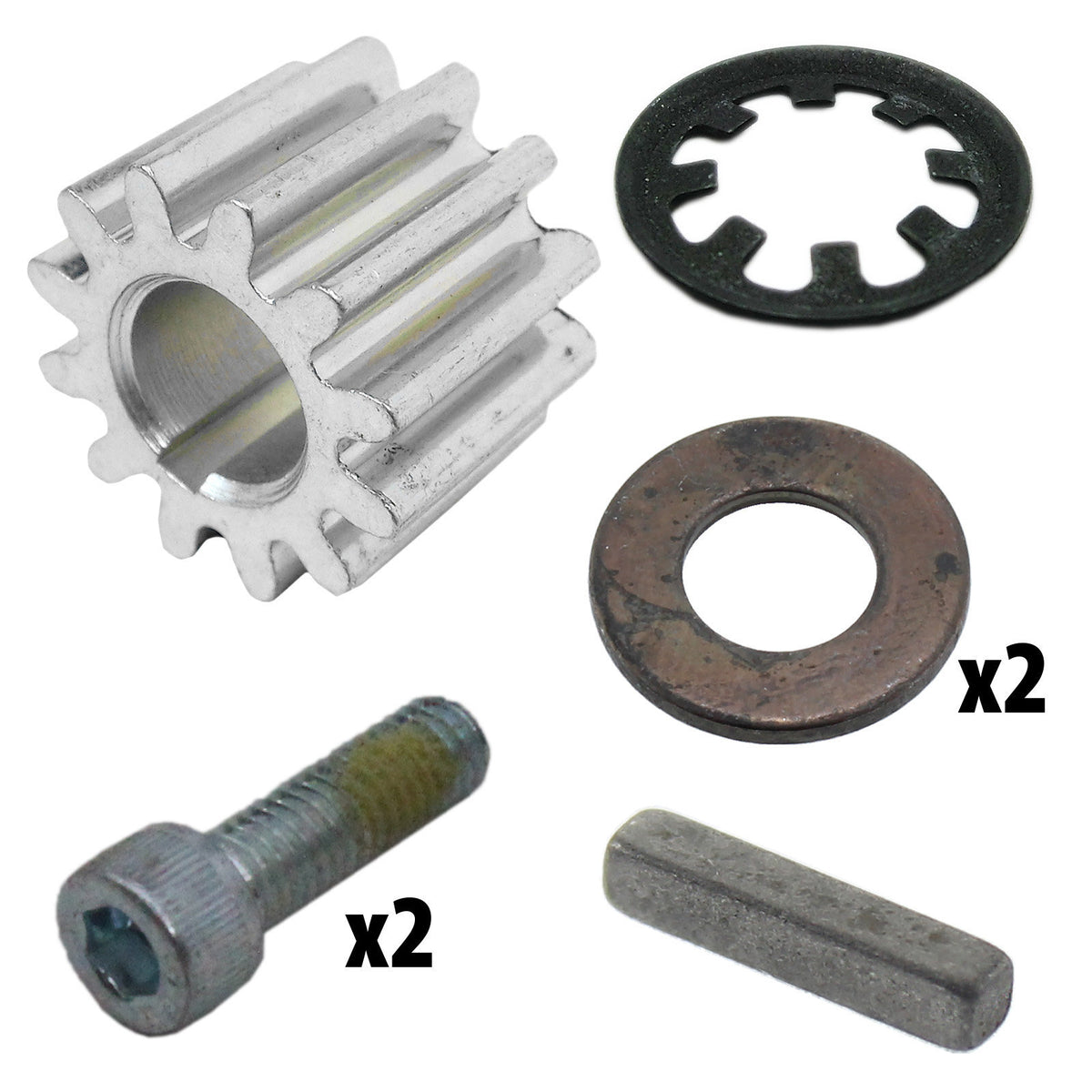 12 Tooth 20 DP CIM Hardware Kit — AndyMark