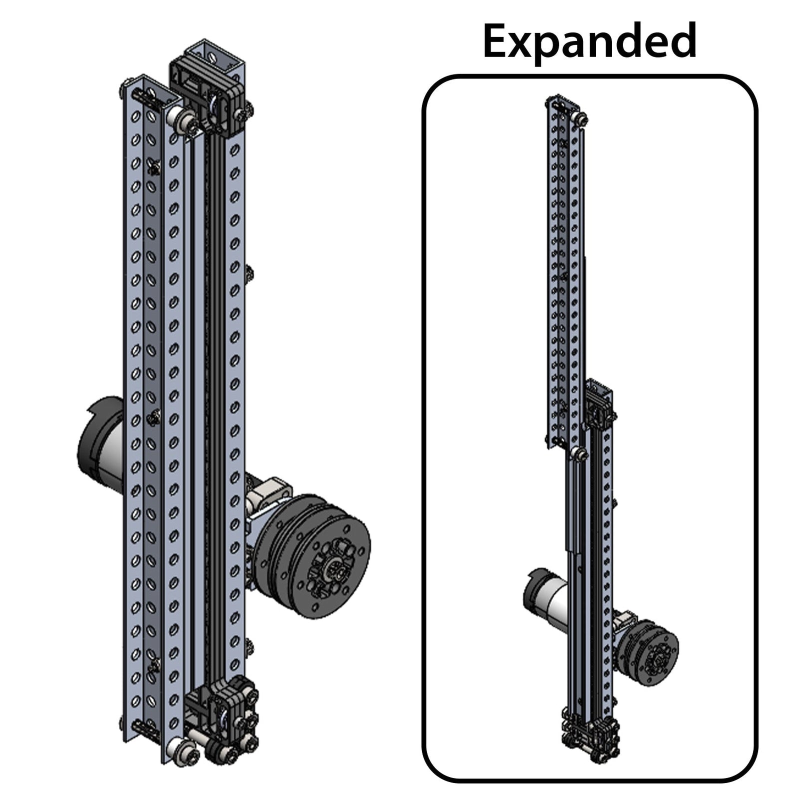 Robits Compact Linear Slide — AndyMark