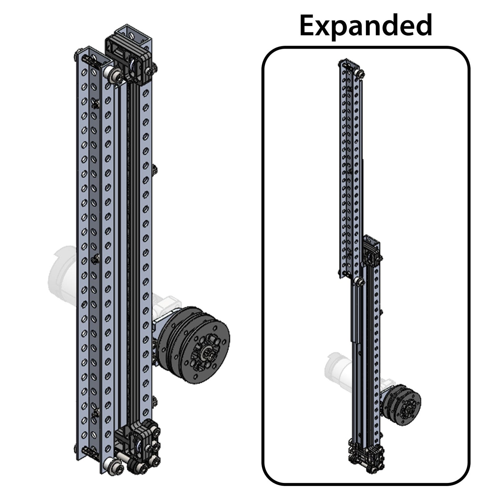 Robits Compact Linear Slide — AndyMark