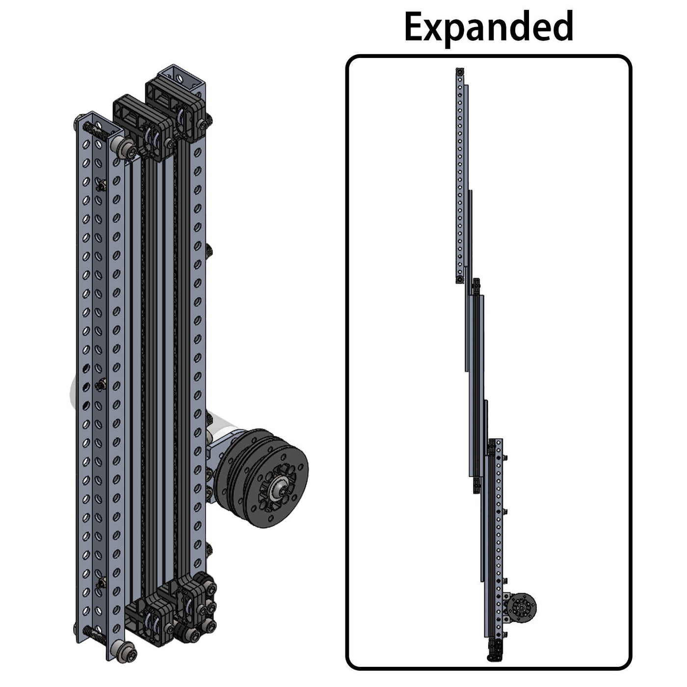 Robits Compact Linear Slide — AndyMark