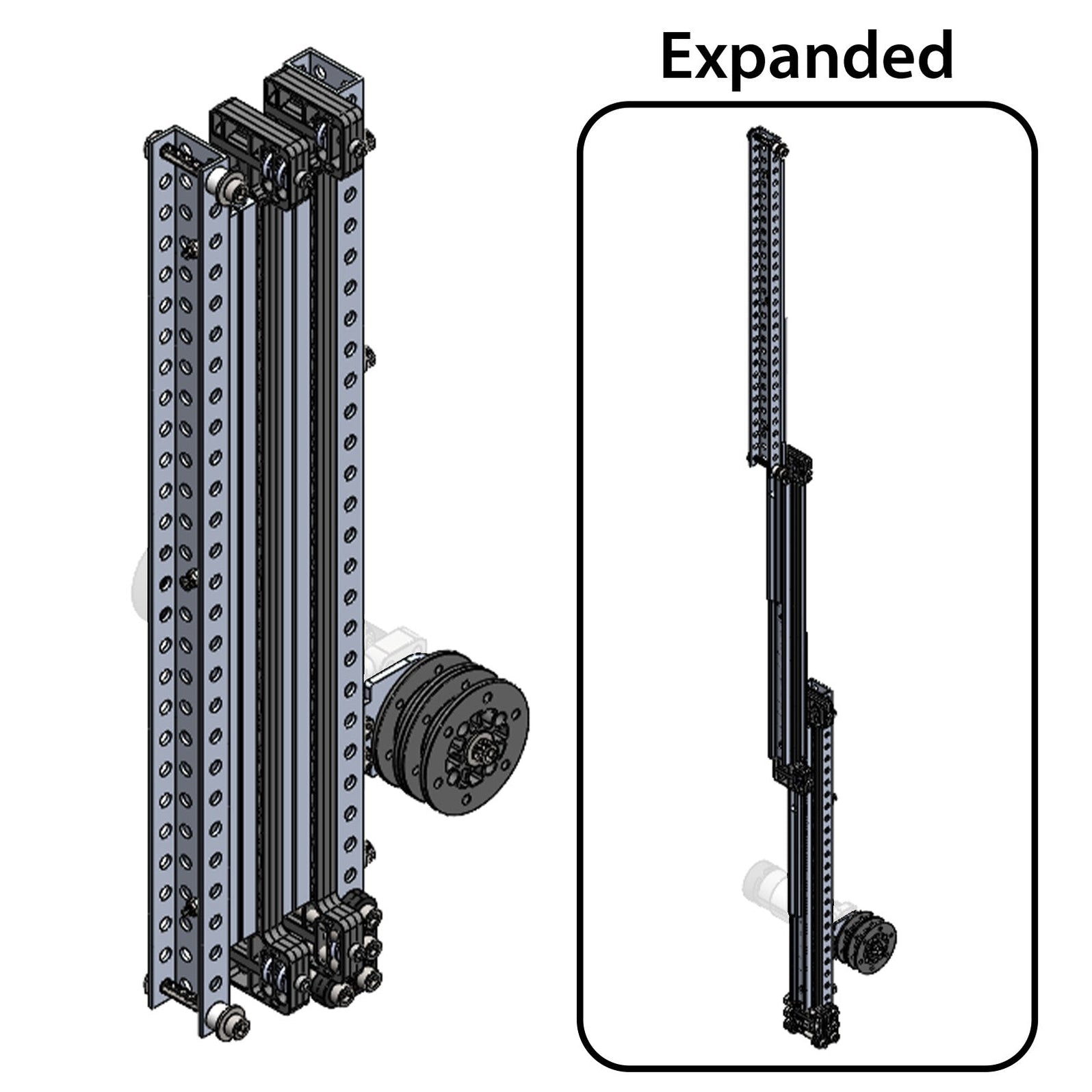 Robits Compact Linear Slide — AndyMark