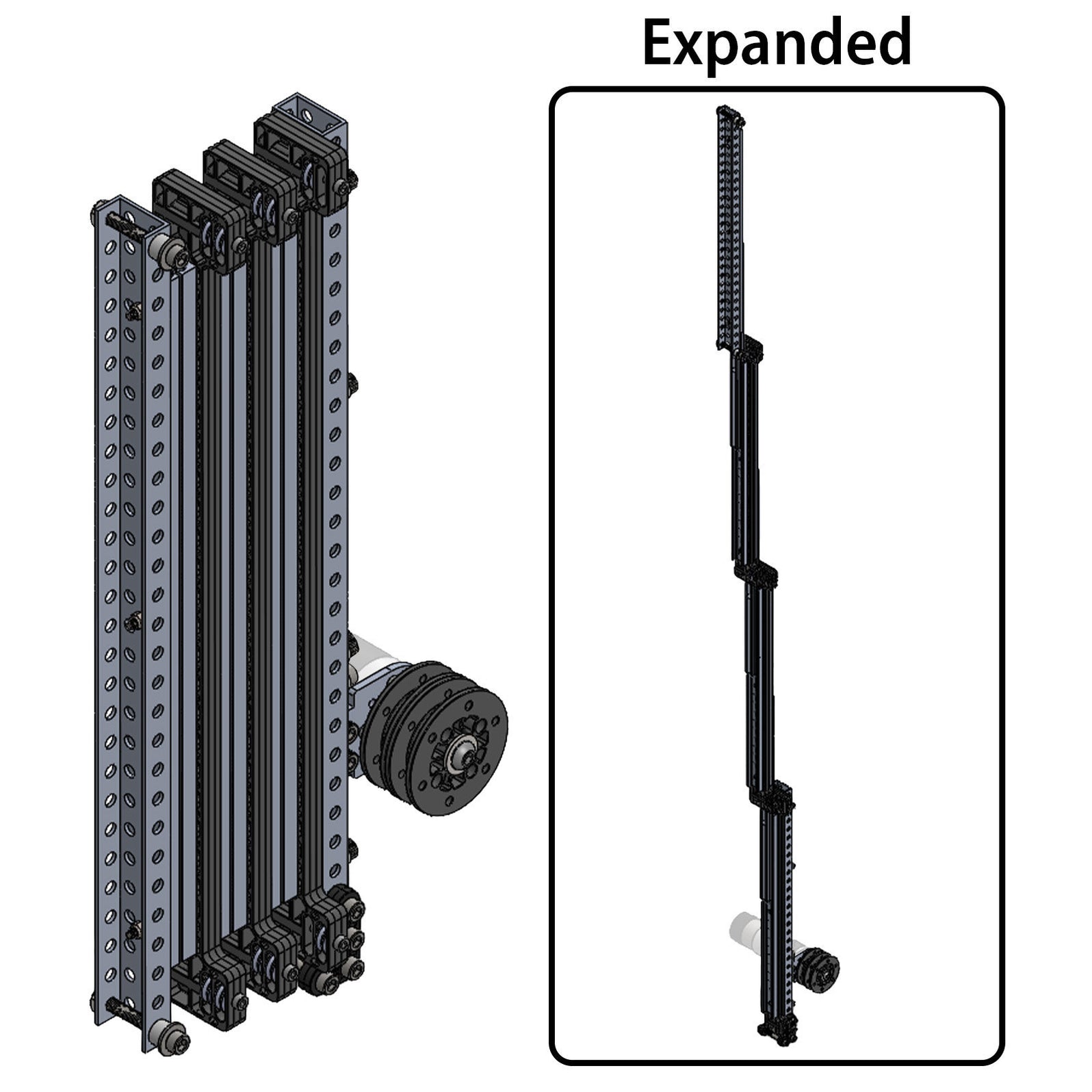 Robits Compact Linear Slide — AndyMark
