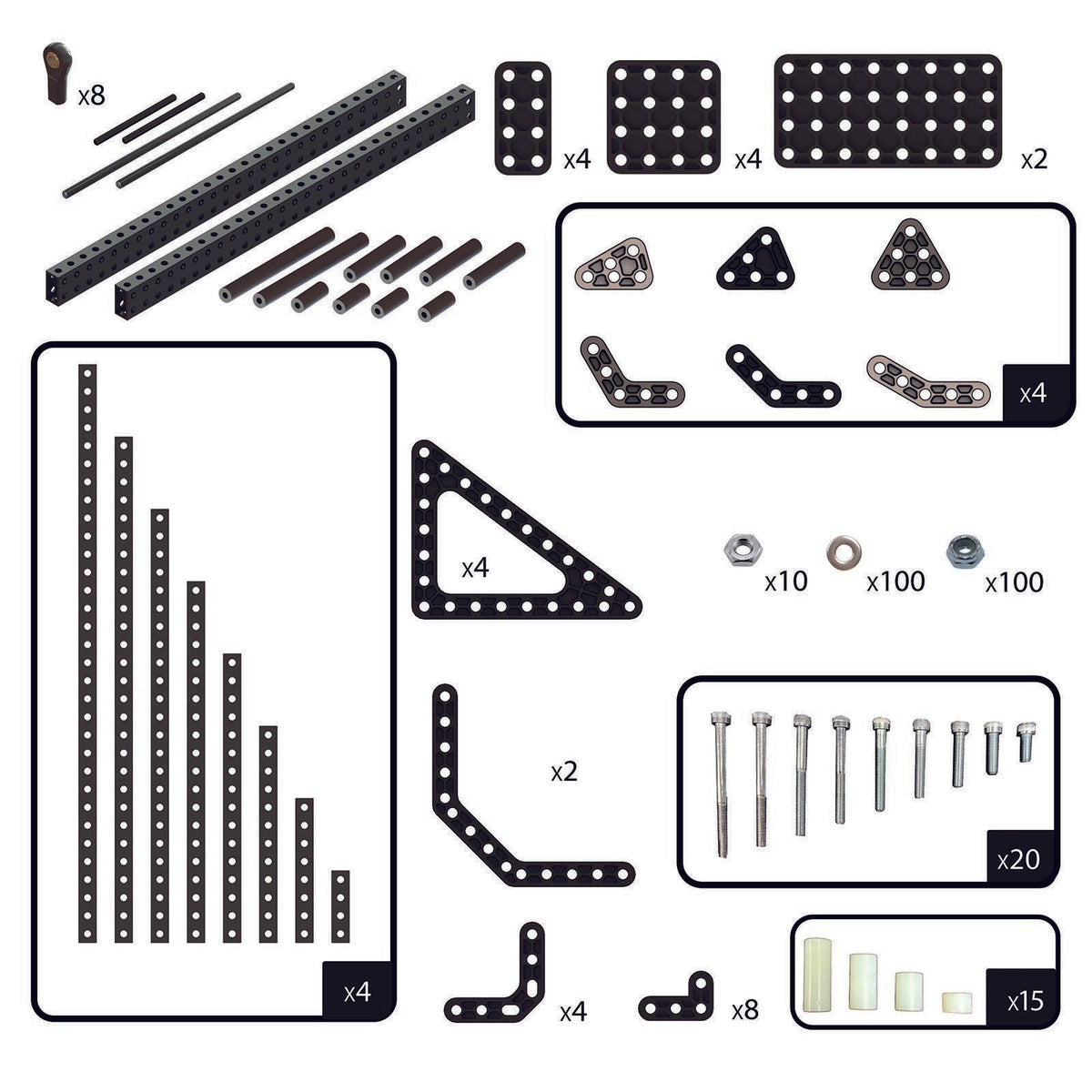 Robits Intermediate Structures Kit — AndyMark