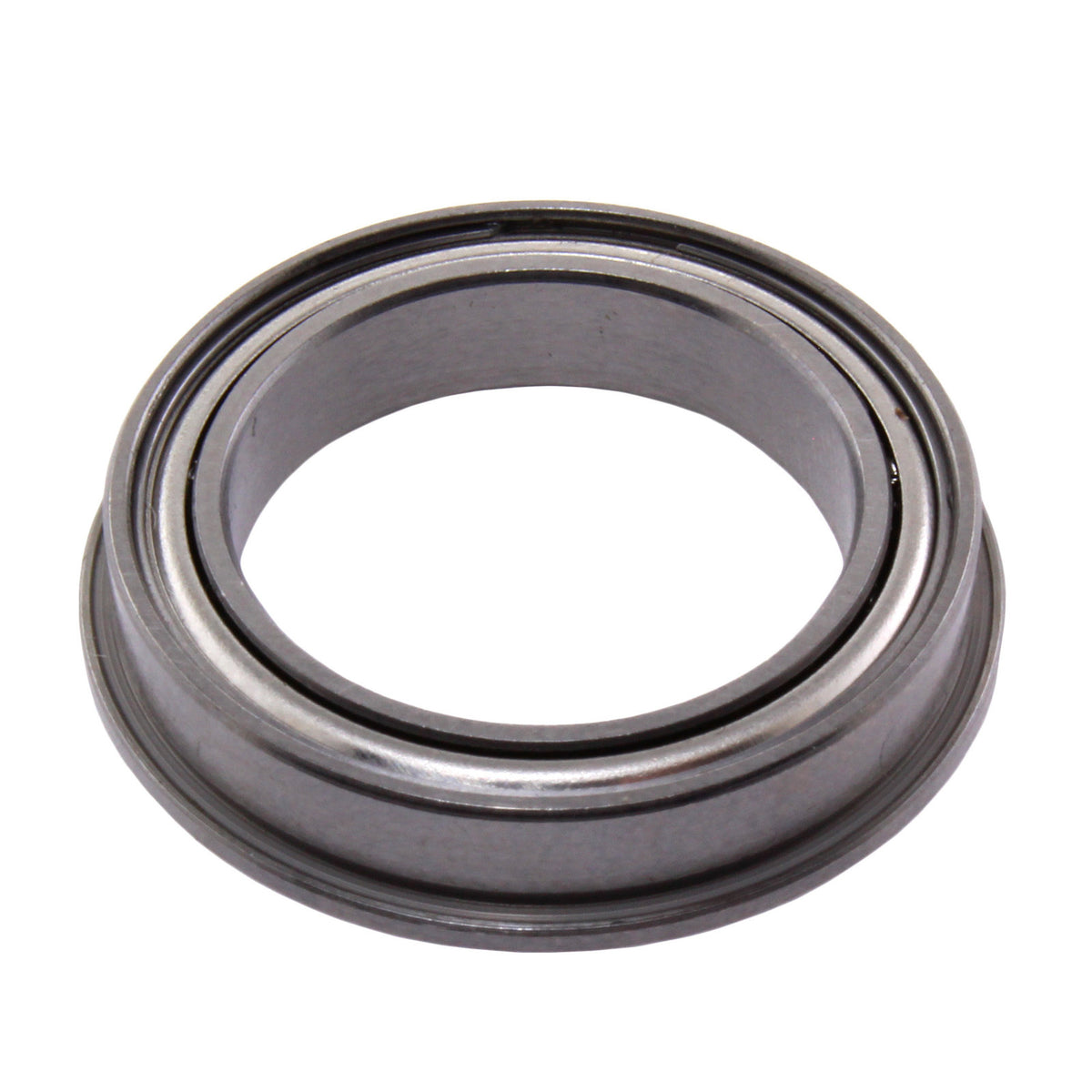 15 mm ID 21 mm OD Shielded Flanged Bearing (F6702ZZ) — AndyMark
