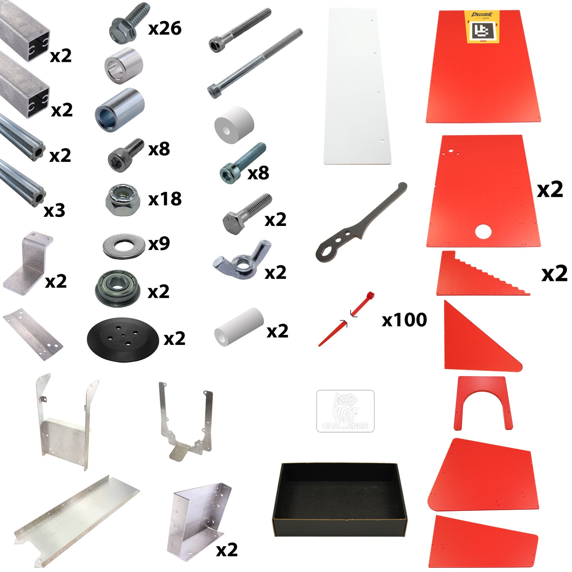 DECODE™ Goal and Ramp Assembly — AndyMark