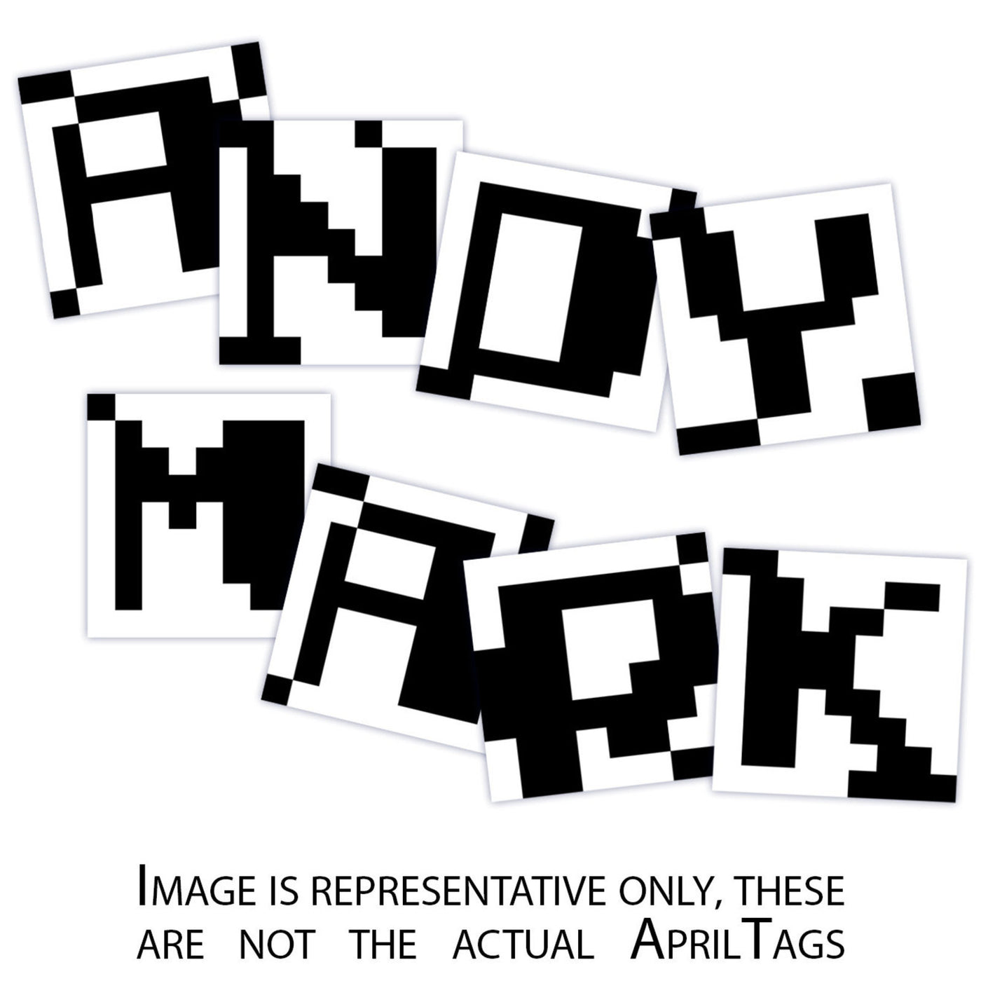 Official Individual FRC AprilTag Stickers — AndyMark